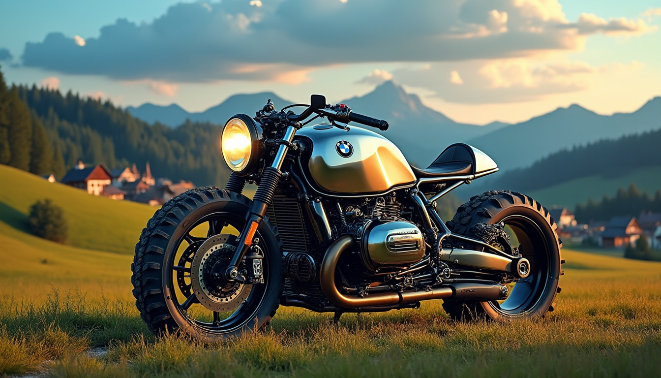 Un bulldozer bavarois : la création sur-mesure d'une BMW K100 - 2 ...