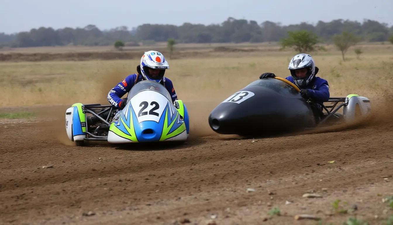 Le side-car s'impose au cœur du moto-cross à Gravenchon