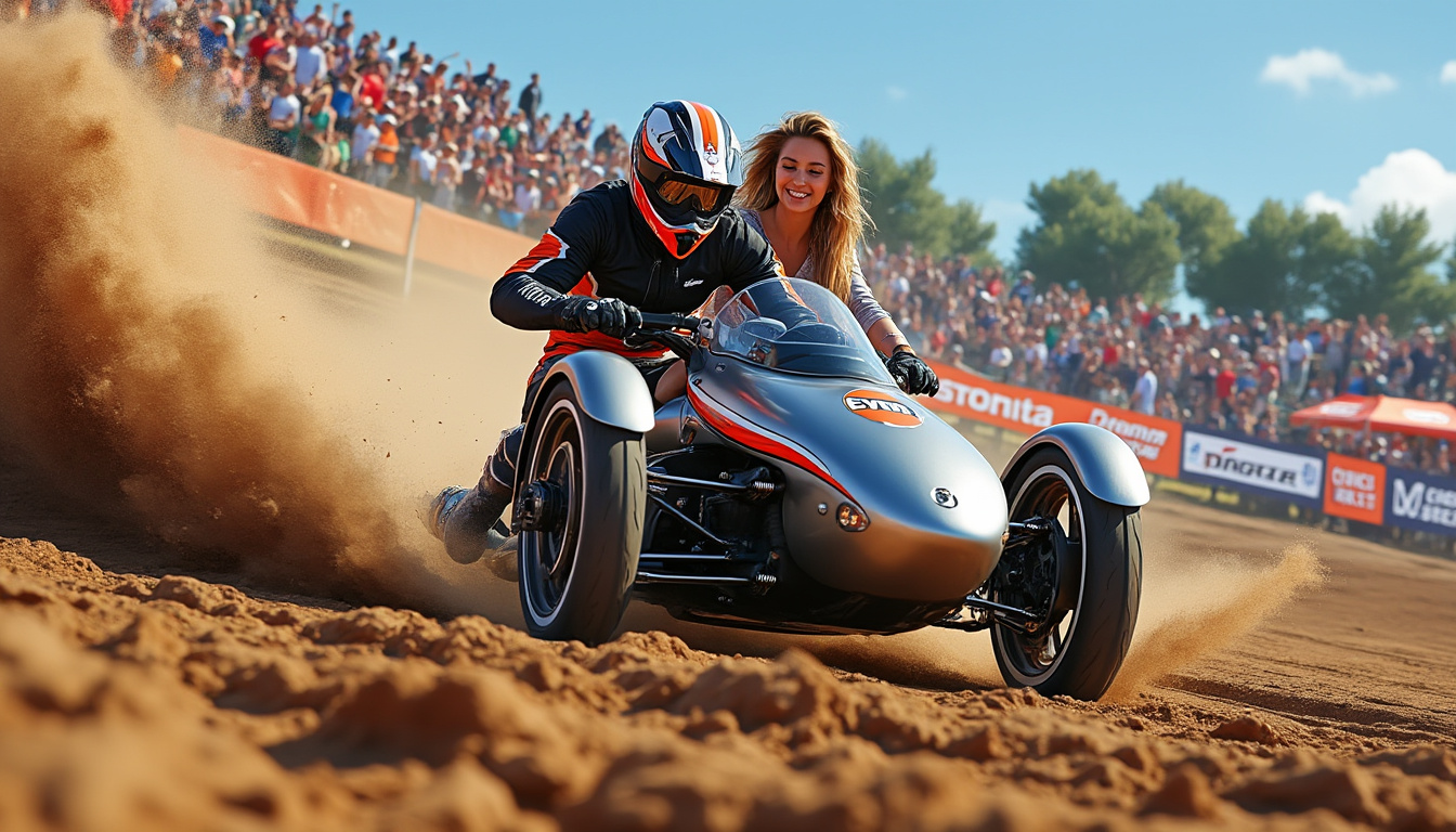 Le side-car s'impose au cœur du moto-cross à Gravenchon