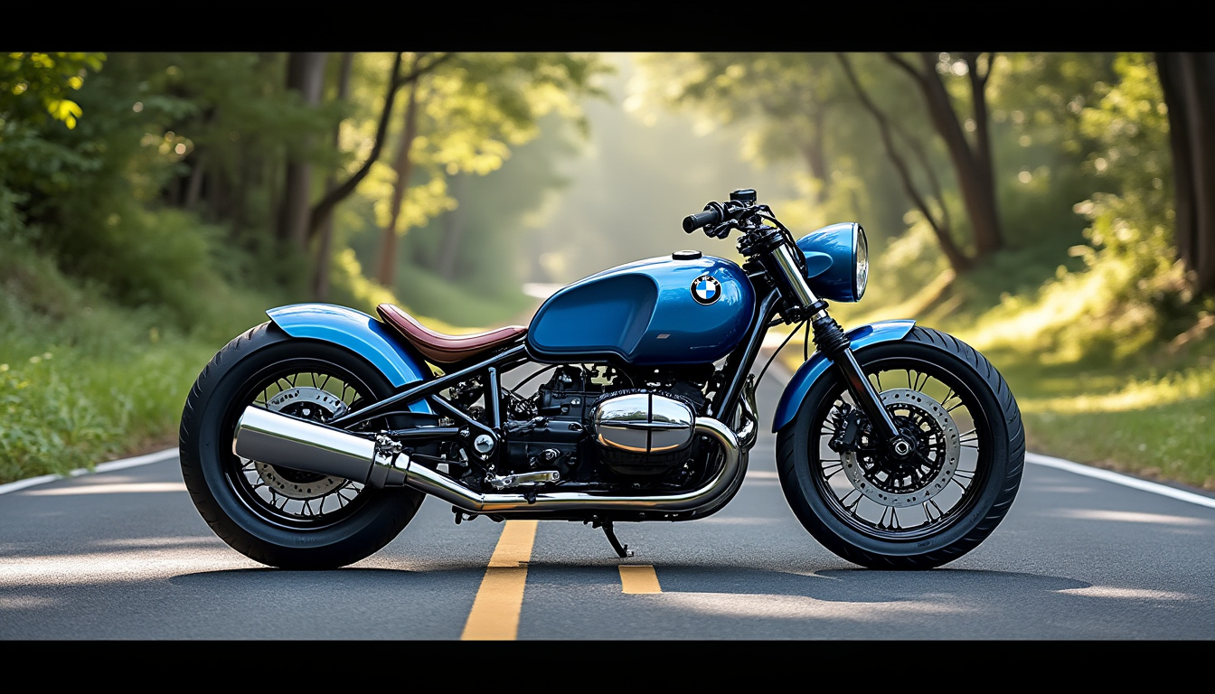 un roadster bmw r80 au style unique et fonctionnel : l'indigo - 2 ...