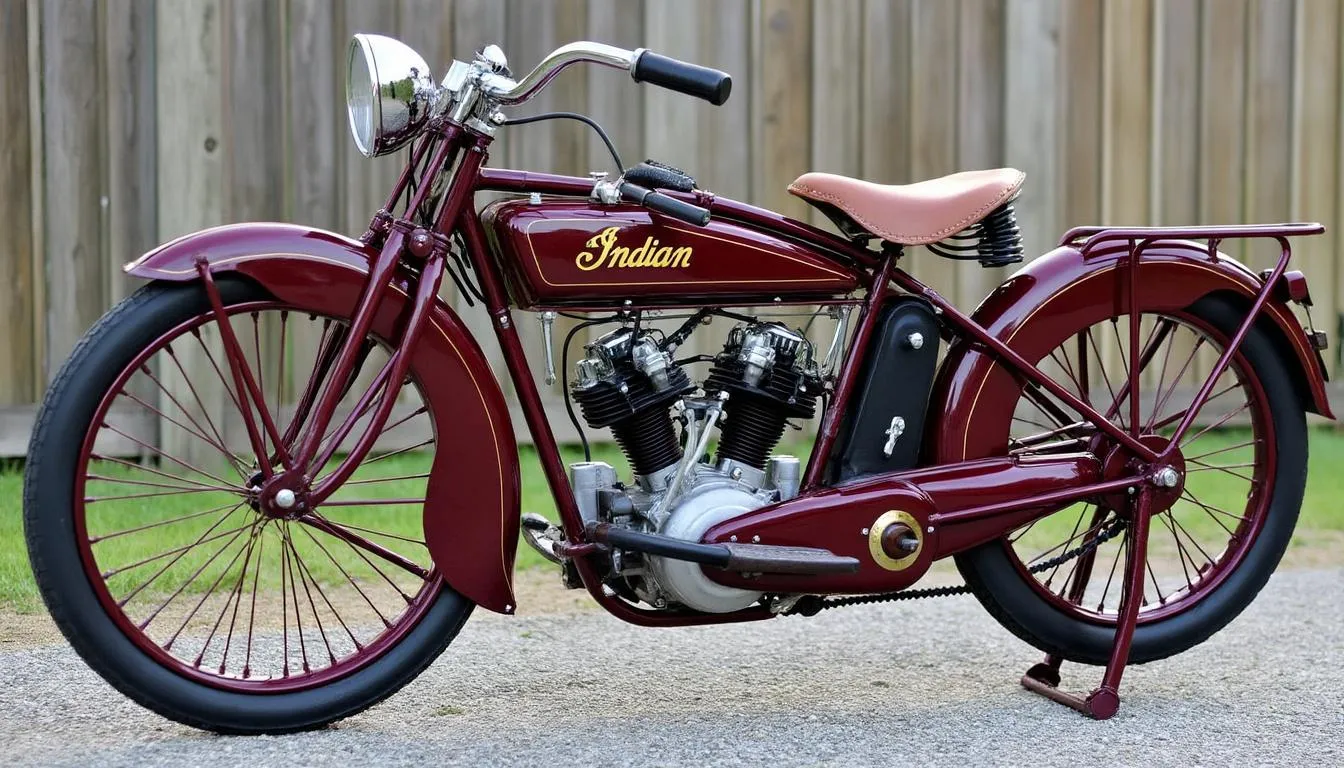 Le Vintagent met en avant : la Indian 1915 V-Twin de 1000cc - 2 Wheels Moto