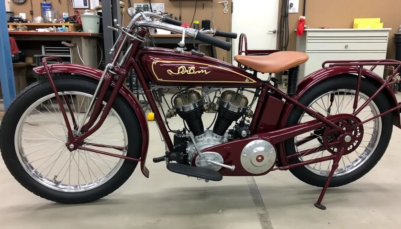 Le Vintagent met en avant : la Indian 1915 V-Twin de 1000cc - 2 Wheels Moto