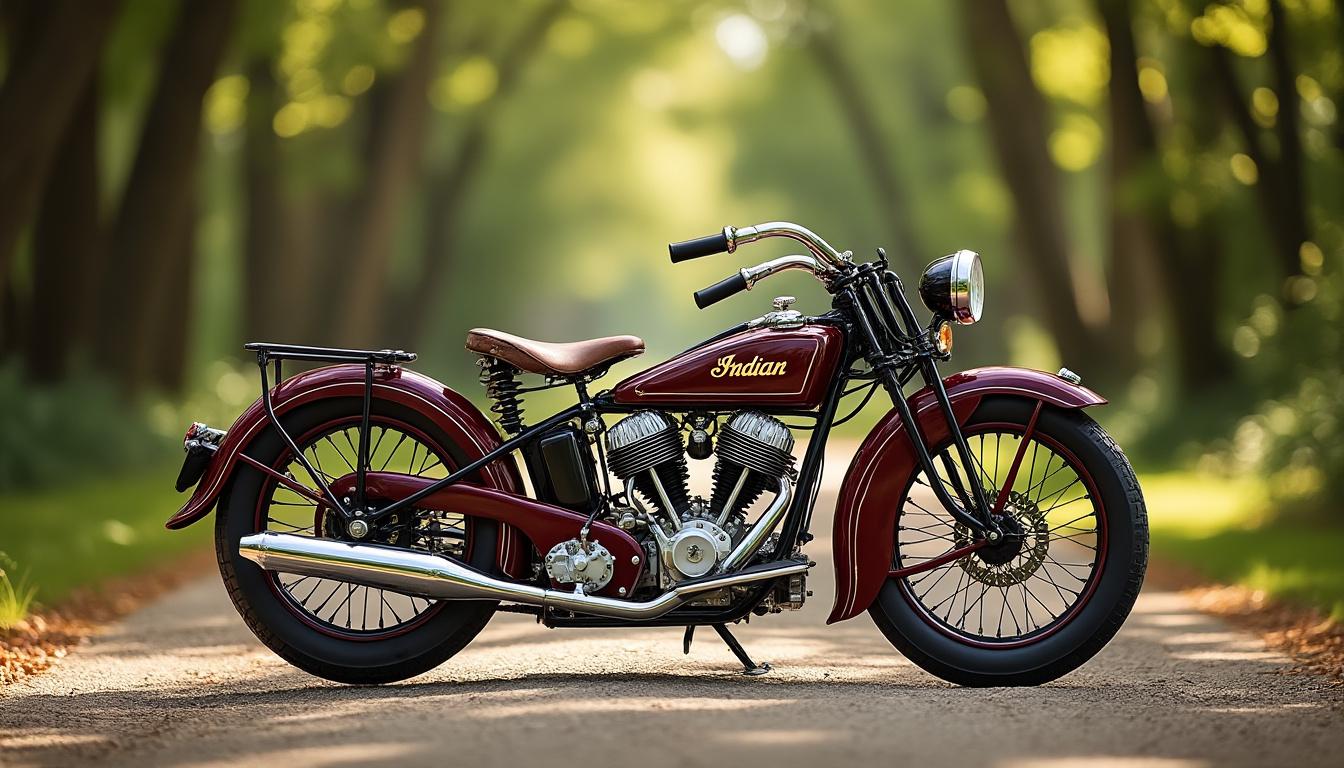 Le Vintagent met en avant : la Indian 1915 V-Twin de 1000cc - 2 Wheels Moto