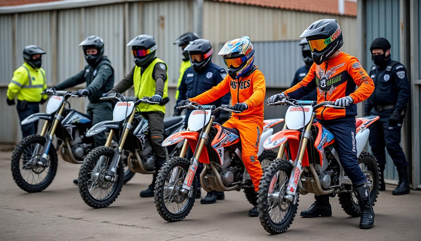 Lot-et-Garonne : Saisie des motocross de jeunes pilotes suite à un ...