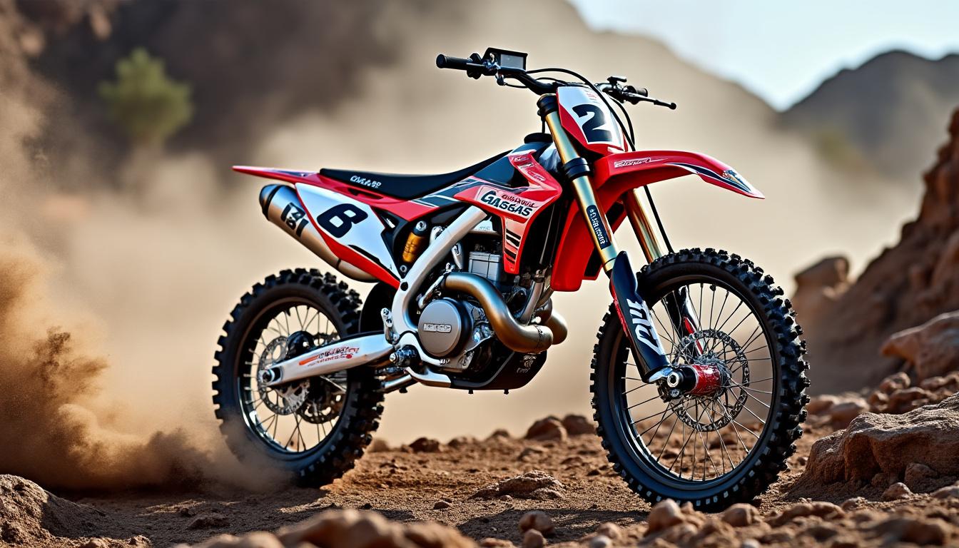 Turbo Dirt Bike : Découvrez la GasGas MC450F Édition Factory ...